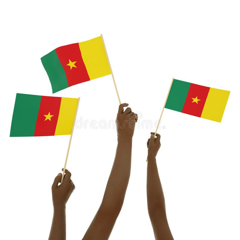 Black Hand Holding Nigerian Flag, Hand Lifting Flag, Hand Raising Flag ...