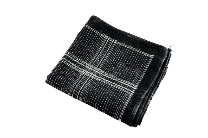 Black Handkerchief. stock photo. Image of textile, background - 86373812