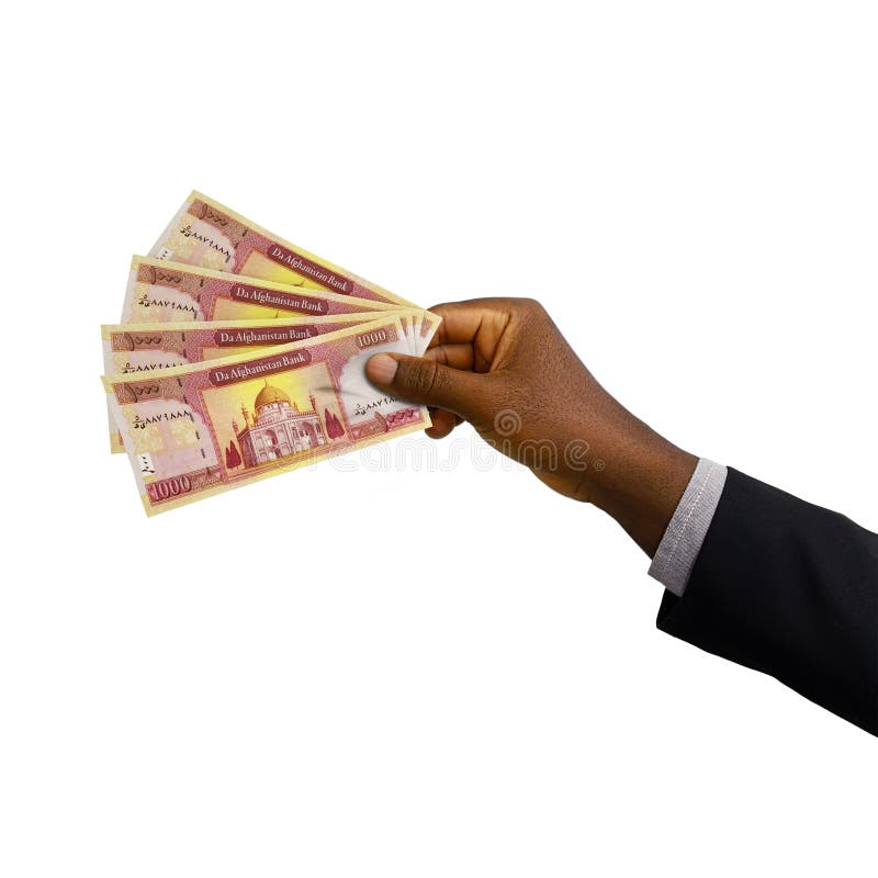 Black Hands Holding 5000 Jamaican Notes. Closeup of Hands Holding ...