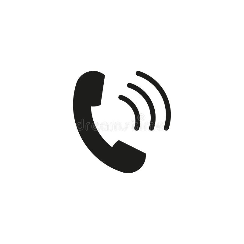 Handset Icon. Hotline Support Concept. Speak Icon. Call Symbol. Vector ...