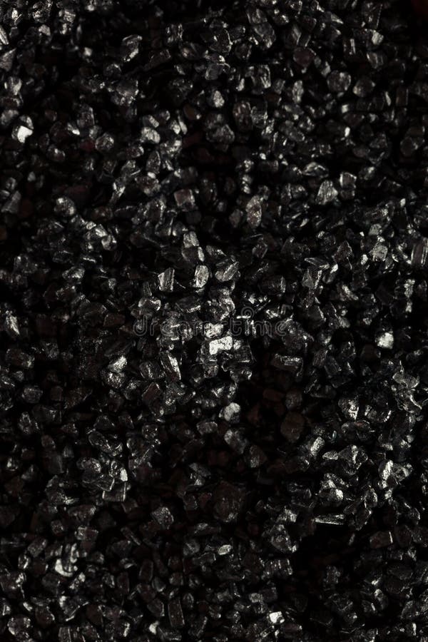 Black Hawaiin Lava Sea Salt Stock Photo - Image of pure, hawaiian: 57958796