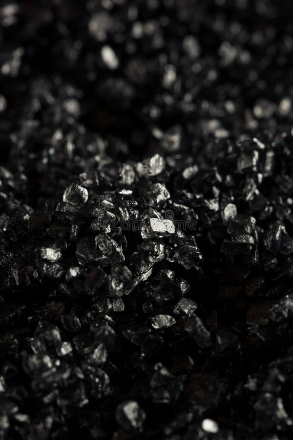 Black Hawaiin Lava Sea Salt Stock Photo - Image of pure, hawaiian: 57958796
