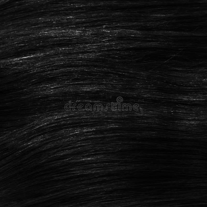 Dark Black Highlight Hair Texture Background Stock Photo - Image of ...