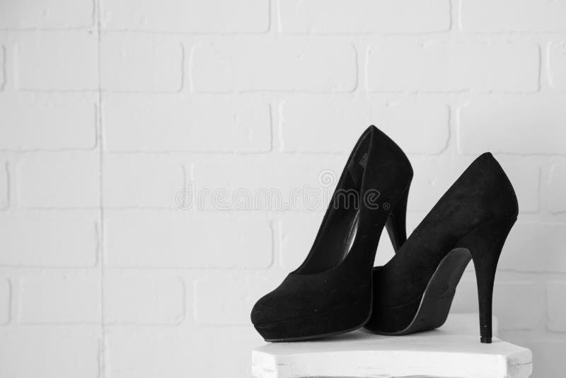 Black High Heels Reflection Stock Photo - Image of black, fashion ...