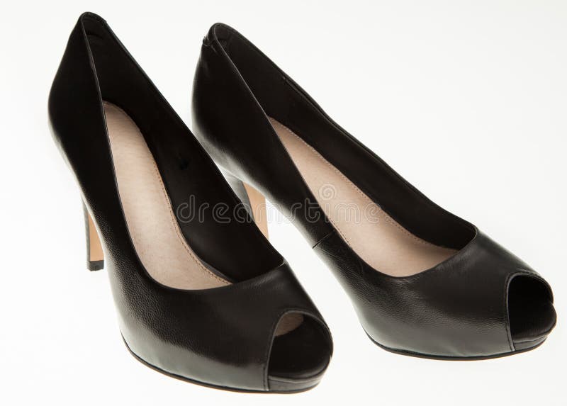 Black high heels stock photo. Image of elegance, casual - 30364384