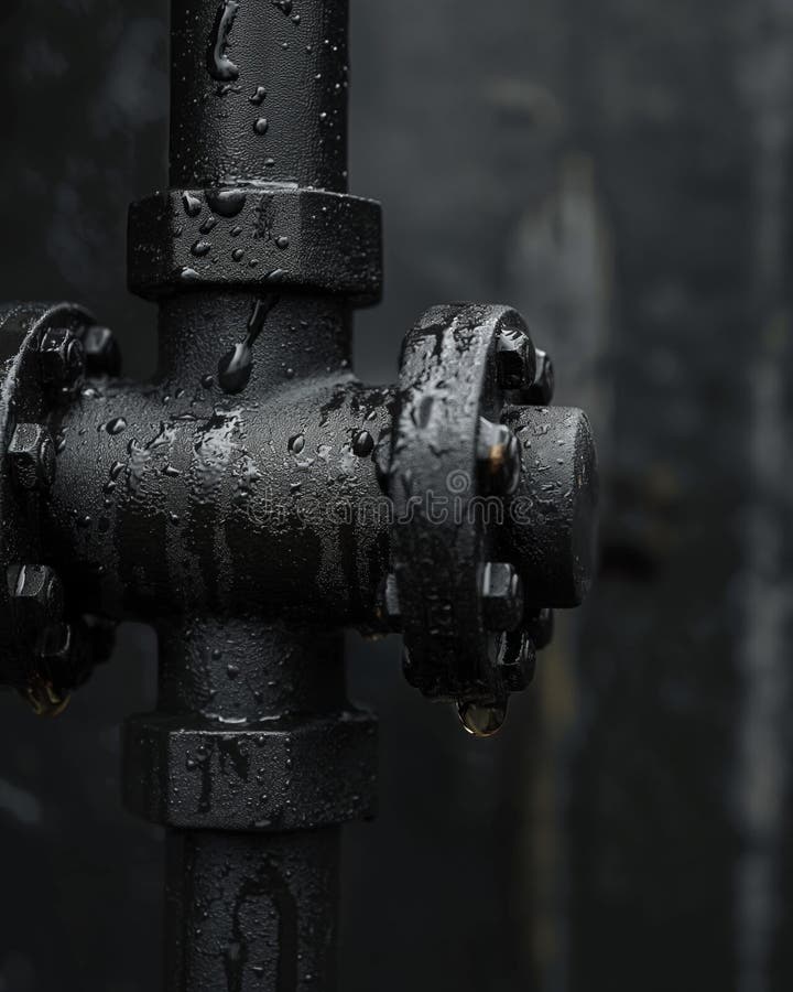 High-pressure Valve with Grease Isolated Macro Ai Stock Illustration ...