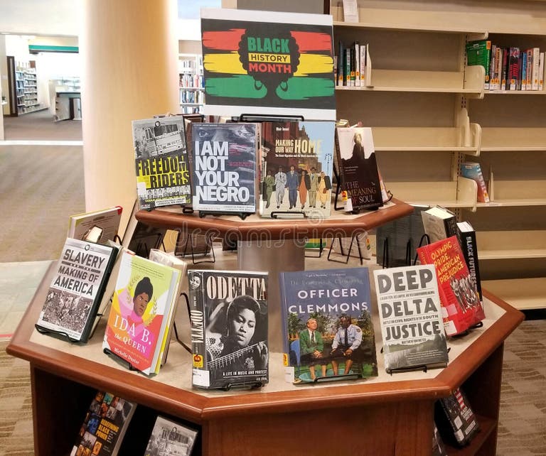 Black History Month Library Display Udeas Stock Photos - Free & Royalty ...