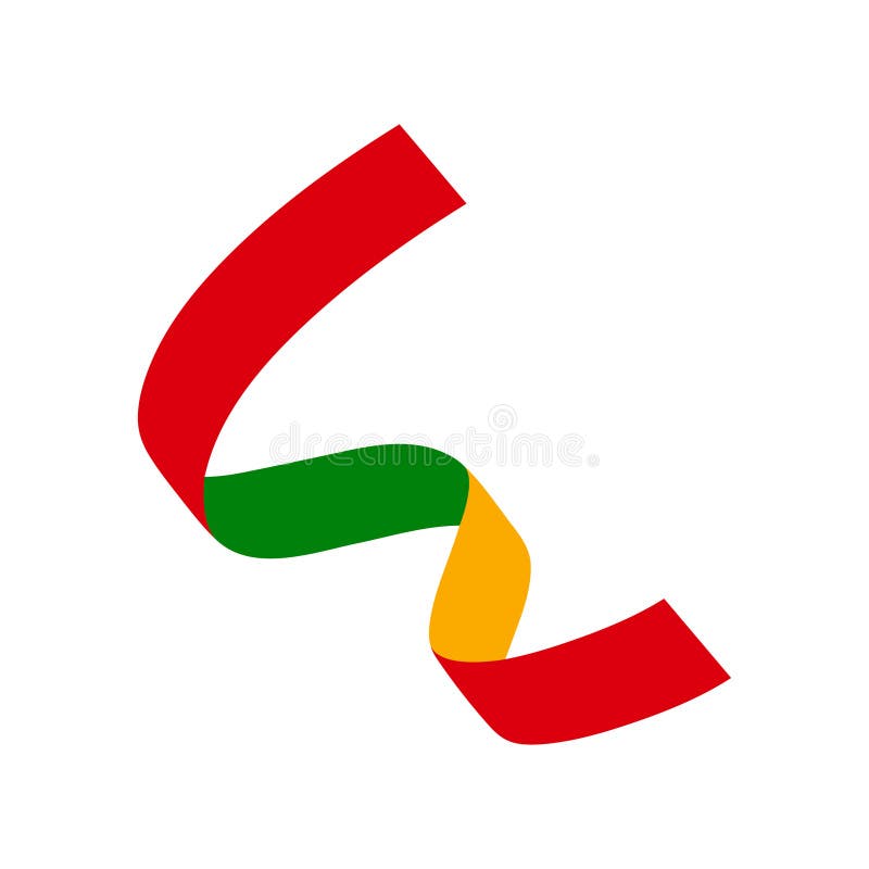 Black History Month Ribbon Element Design Collection Stock Vector ...