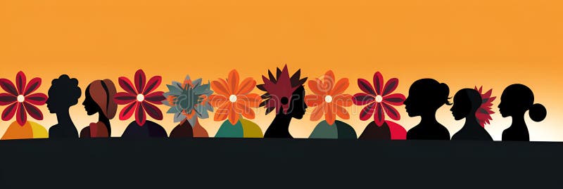 Black History Month Symbolizing Unity and Pride. Banner for Design ...