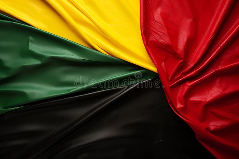 Black History Month Symbolizing Unity and Pride. Banner for Design ...