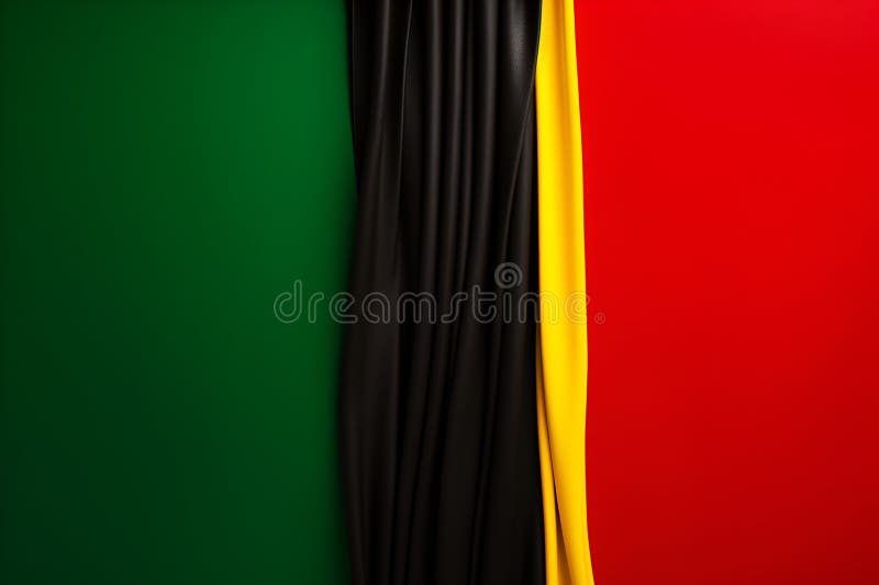 Black History Month Symbolizing Unity and Pride. Banner for Design ...