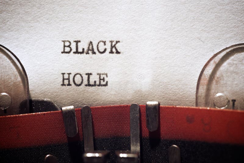 Black hole concept stock photo. Image of bankruptcy - 258330800