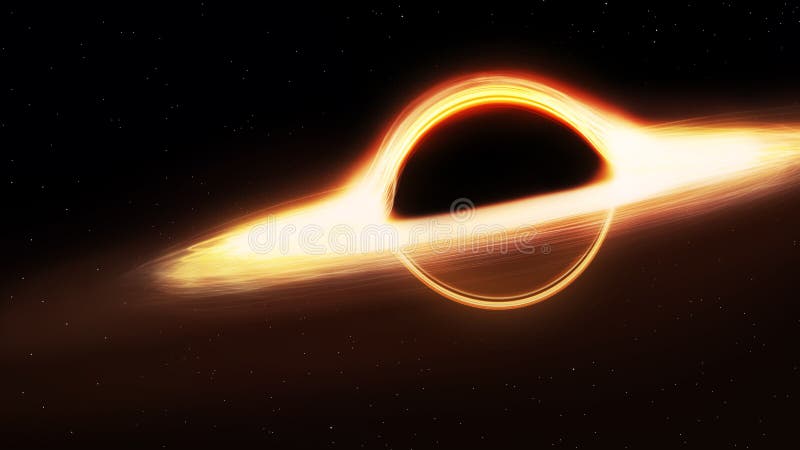 Black Hole and a Disk of Glowing Plasma. Supermassive Singularity in ...