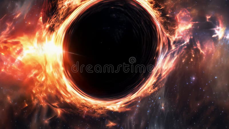 Black Hole Enigma: Vast Cosmic Force, Gravity Influence, Event Horizon ...