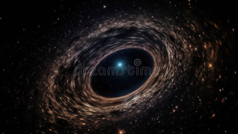 Black Hole in the Galaxy, Black Hole System. Deep Space Black Hole ...