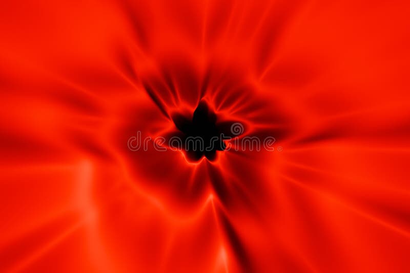 Black Hole on Red Background in Outer Space 3d Render Stock ...