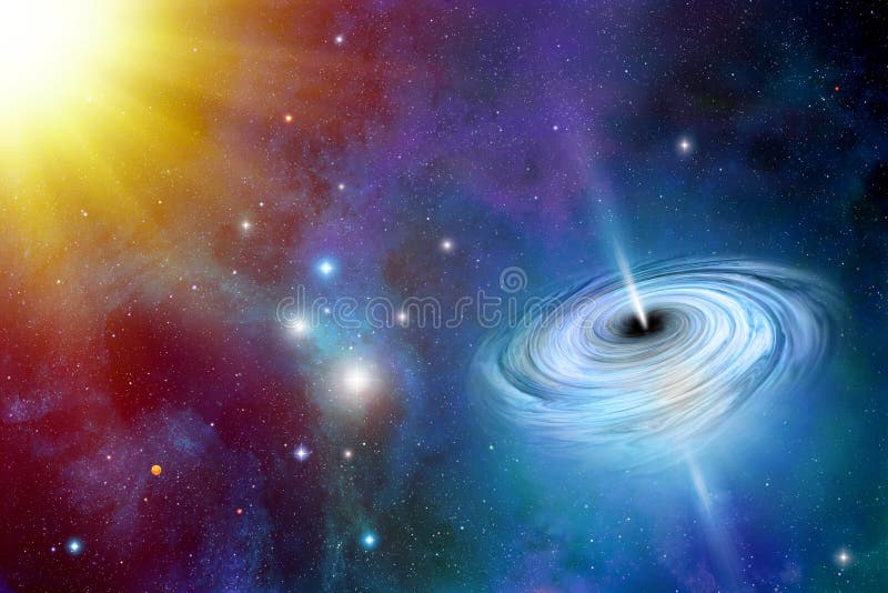 Time Space Black Hole stock illustration. Illustration of time - 51986415