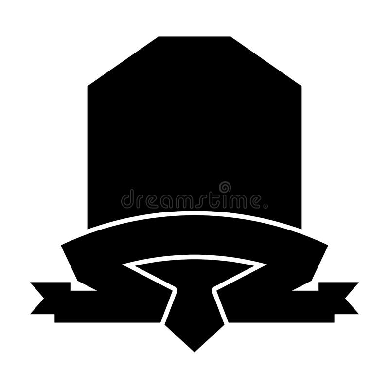 Black icon emblem stock vector. Illustration of decoration - 93410587