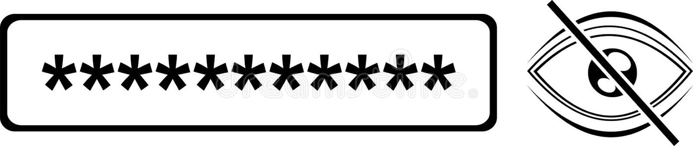Eye Icon Password Stock Illustrations – 5,801 Eye Icon Password Stock ...