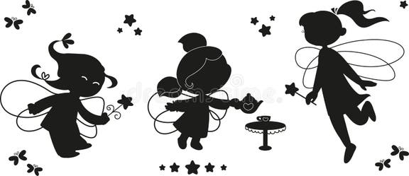 Tooth Fairy Silhouette Stock Illustrations – 291 Tooth Fairy Silhouette ...