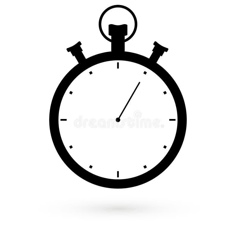 Black Icon Sports Times. Raster Stock Illustration - Illustration of ...