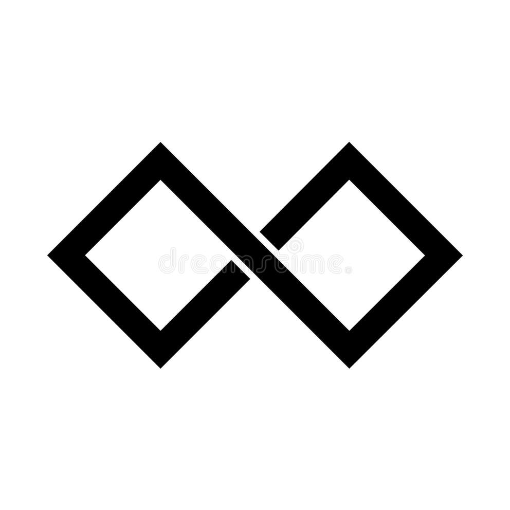 Infinity Rectangular Stock Illustrations – 289 Infinity Rectangular ...