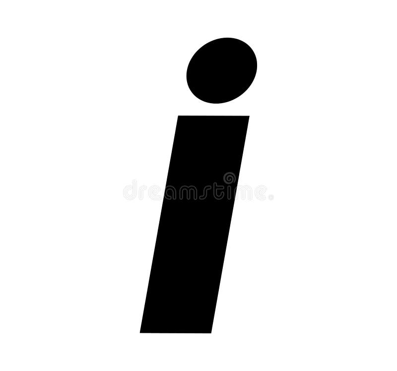 Info Icon Isolated on White Background Stock Vector - Illustration of ...