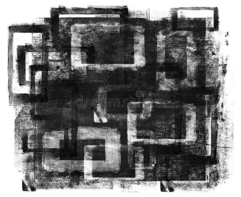 Black Ink Design Isolated on White Background Stock Illustration ...