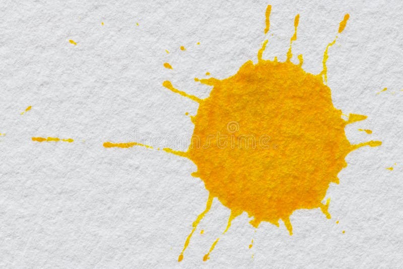 Ink Drop on Paper Macro Close Up Stock Photo - Image of liquefied ...