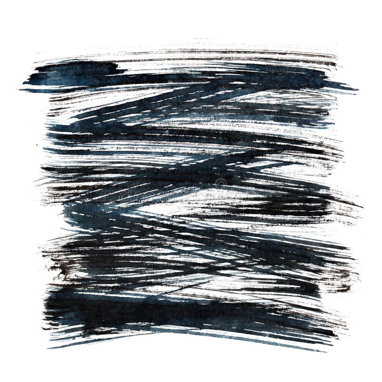 Black ink hatched square stock illustration. Illustration of rough ...