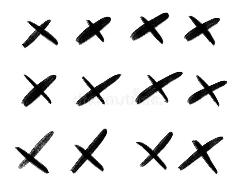 Black Ink Line Geometric Pattern Doodle Freehand Sketch Drawing Shape ...