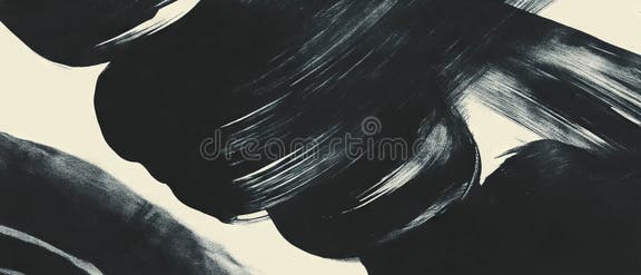 Layered Black Ink Patterns Create Dynamic Textures on a White ...