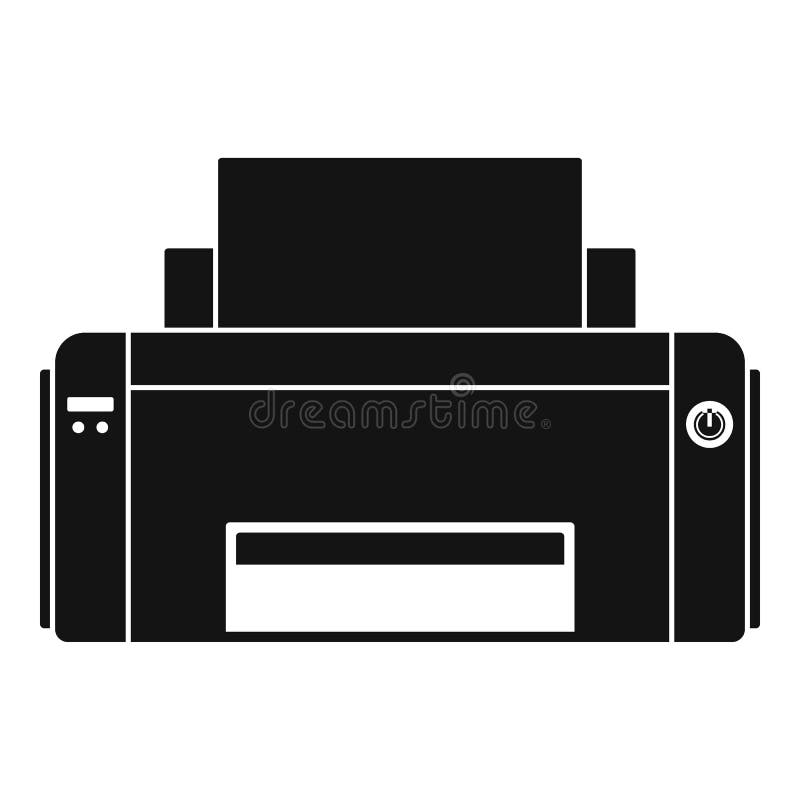 Simple Inkjet Printer Stock Illustrations – 828 Simple Inkjet Printer ...