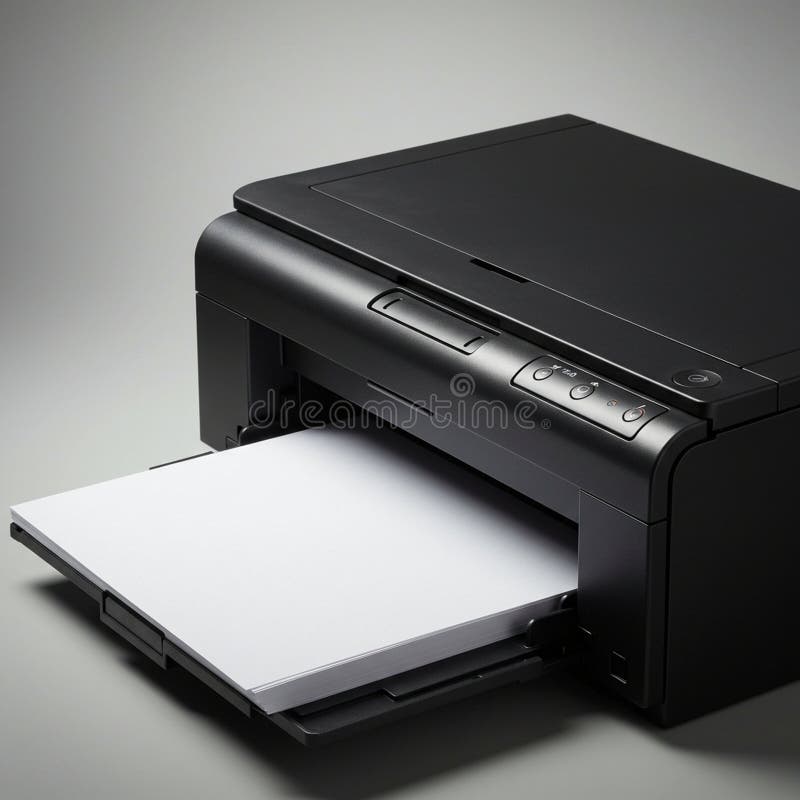 Black Inkjet Printer Stock Illustrations – 2,887 Black Inkjet Printer ...