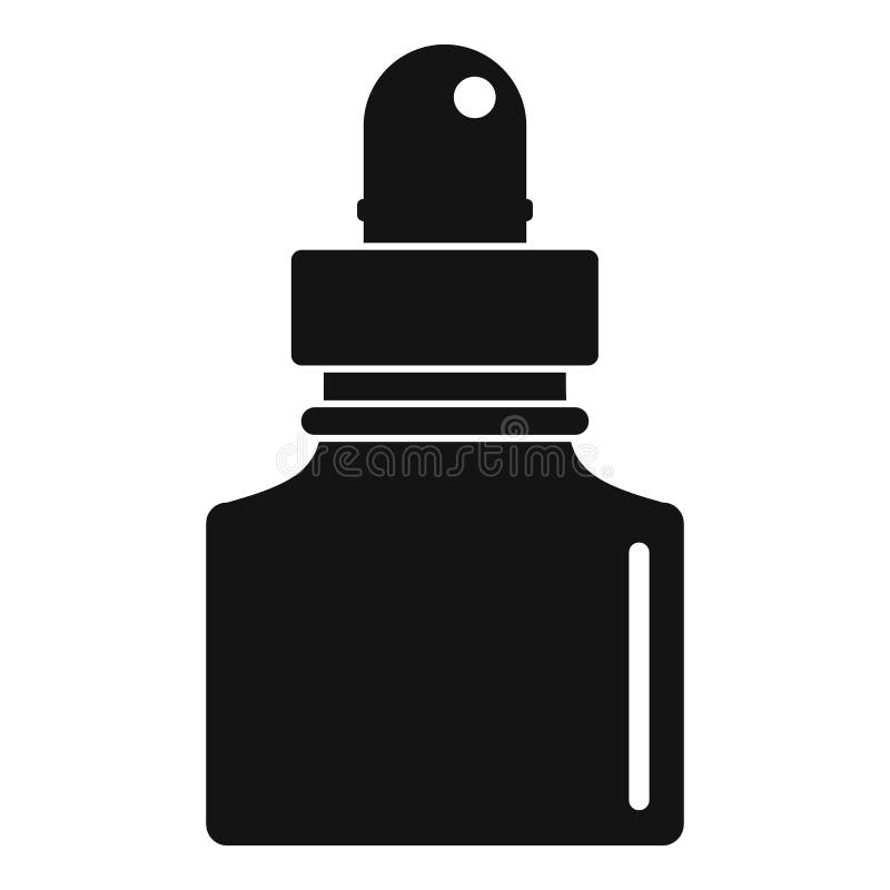 Black Inkwell Icon Simple Stock Vector Illustration Of Idea 91905592