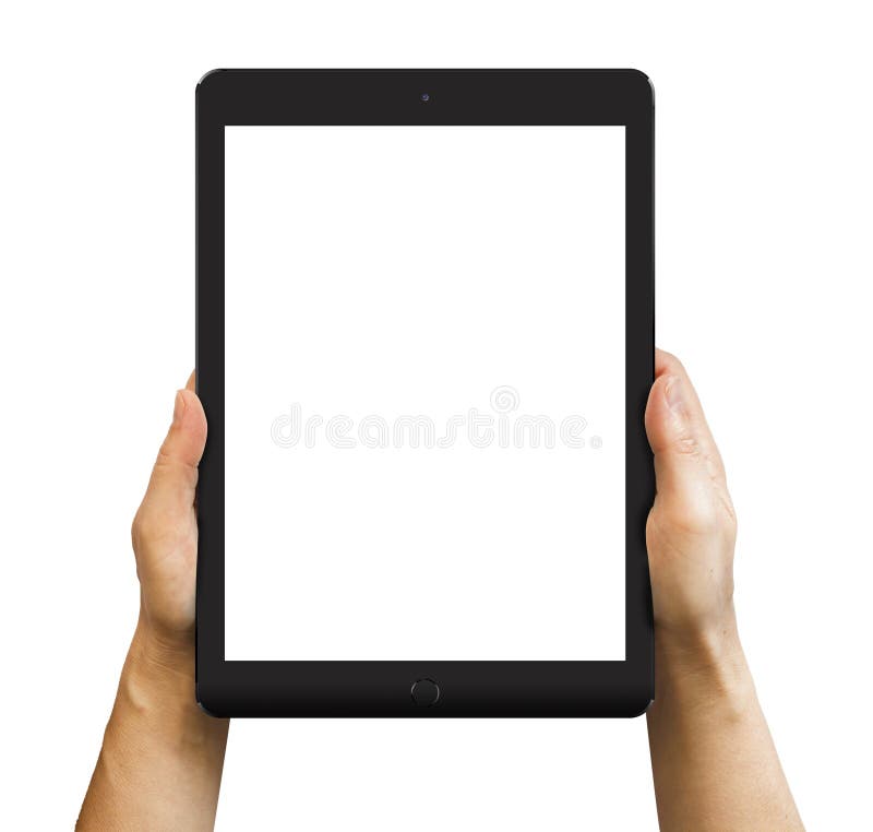 A new Ipad in hands editorial stock photo. Image of apple - 35891268