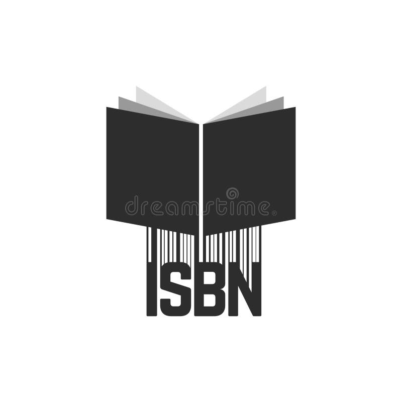 Black Isbn with Barcode and Book Stock Vector - Illustration of number ...