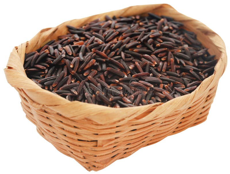 Black Jasmine rice stock photo. Image of pile, growth - 373808302