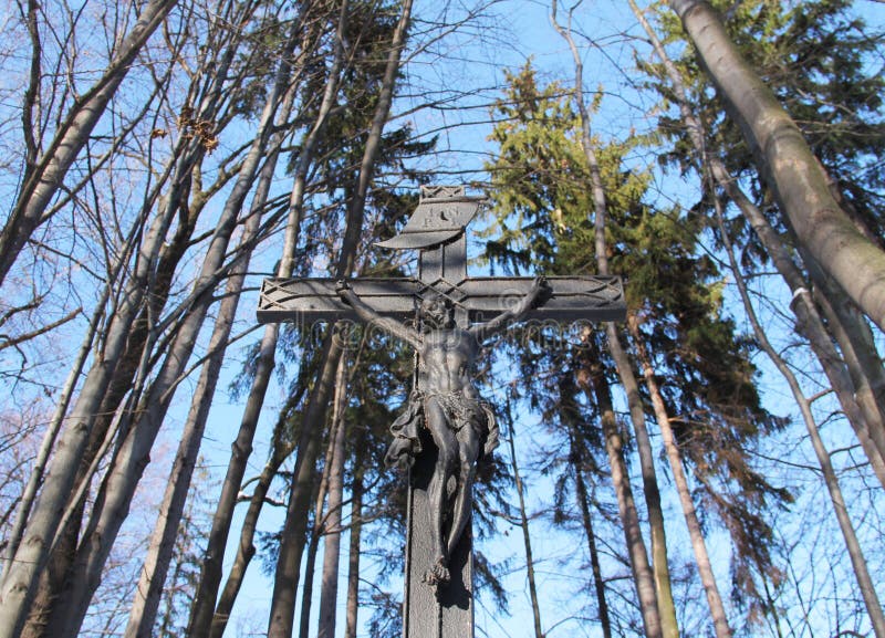 Black Jesus stock photo. Image of historic, wood, religious - 65518646