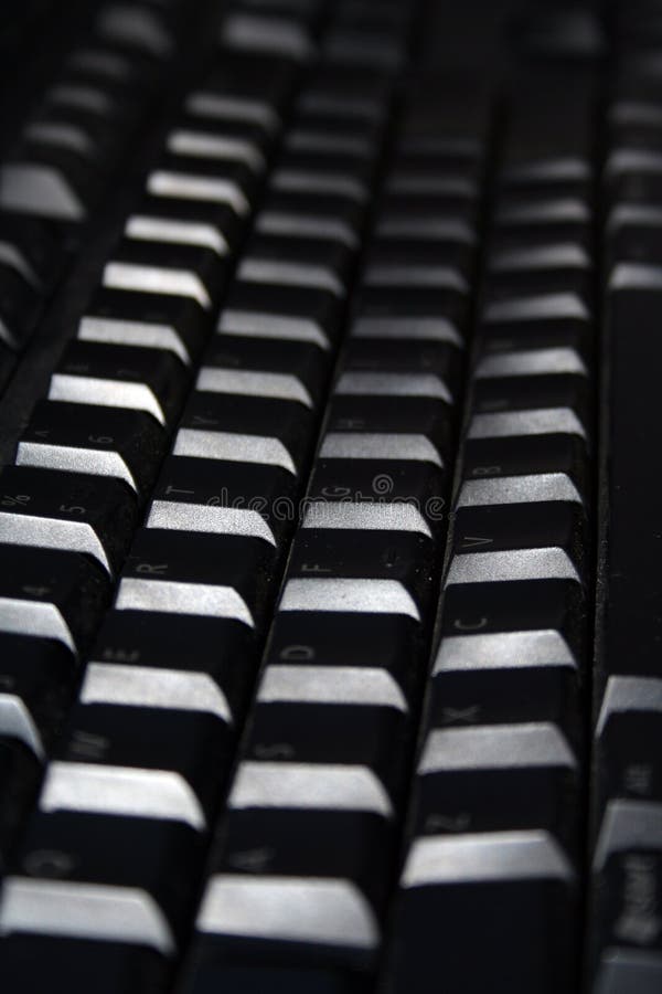 Black keyboard stock photo. Image of keys, dark, keyboard - 1043630