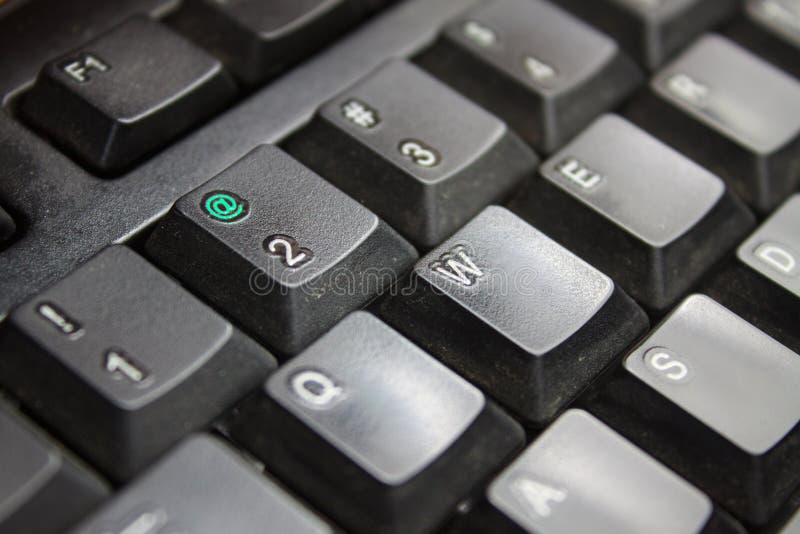 Black keyboard stock image. Image of interior, digital - 19921099