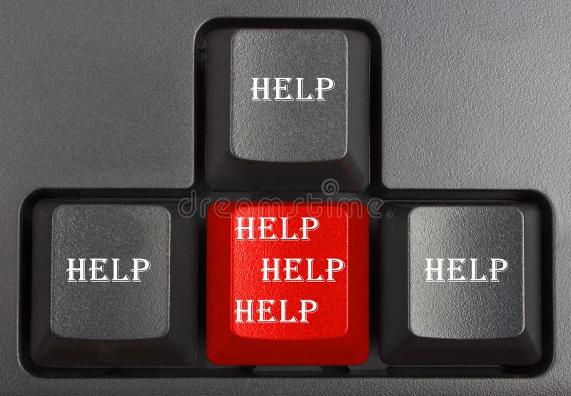 Keyboard Help stock photo. Image of rich, help, type, alphabet - 480138