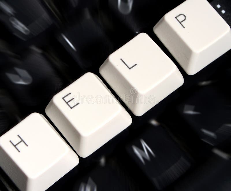 Help Keys 3 stock photo. Image of type, assistance, keyboard - 1630198