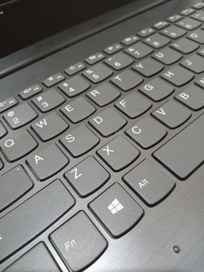 Black Keyboard laptop stock photo. Image of gadget, black - 244533914