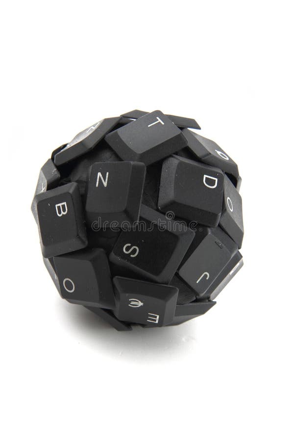 Black keyboard sphere stock image. Image of numbers, internet - 38289659
