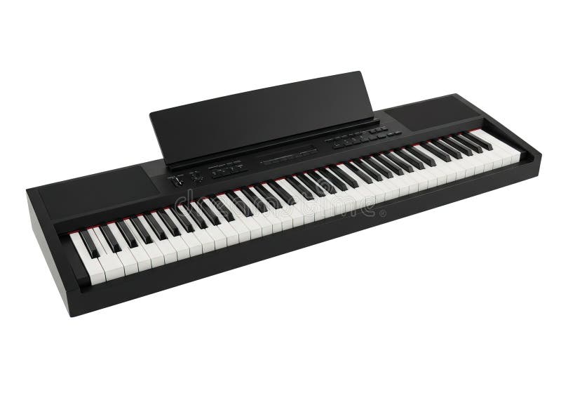 A Black Keyboard with a White Label on the Top AI Generated Stock ...