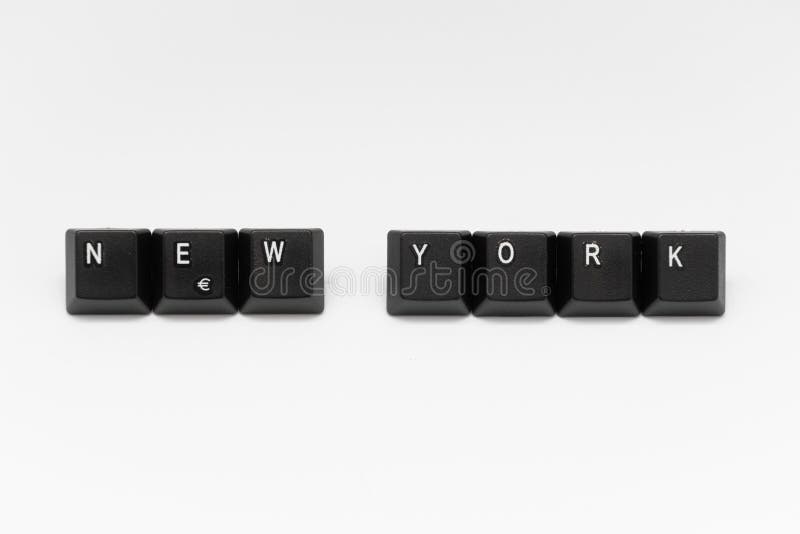 Black Keys of Keyboard with Different Years, Words, Names Stock Photo ...