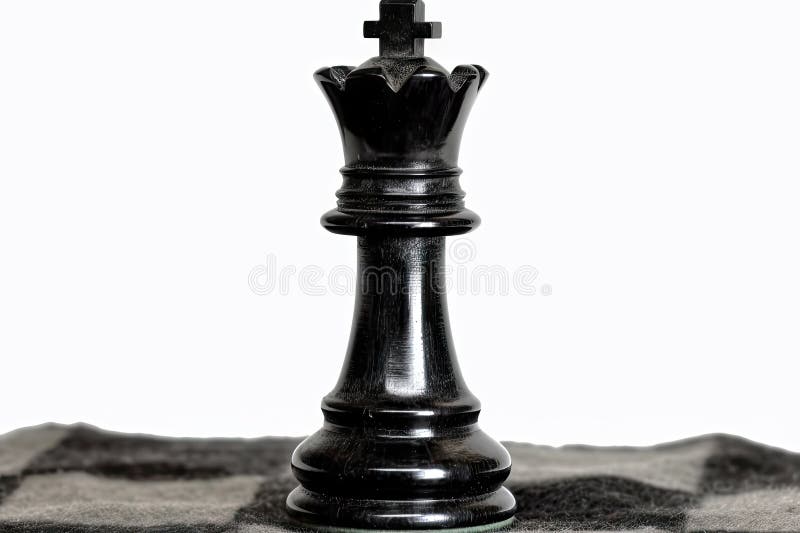Black King Chess Piece stock photo. Image of queen, success - 302288824