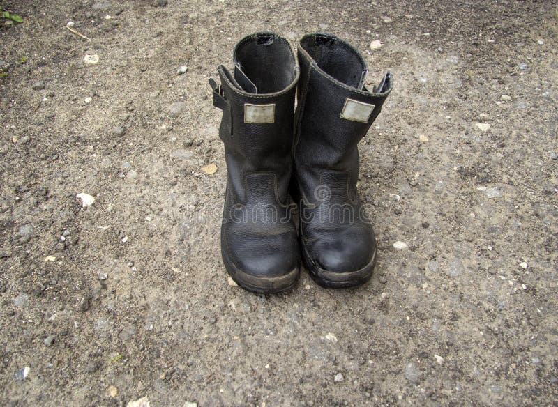 Sport Man's Boots Front View Stock Photos - Free & Royalty-Free Stock ...