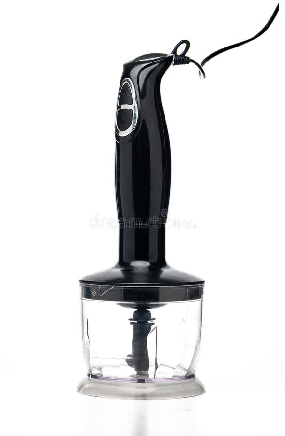 Black Kitchen Chopper Ready for Meal Preparation in Modern Home Setting ...